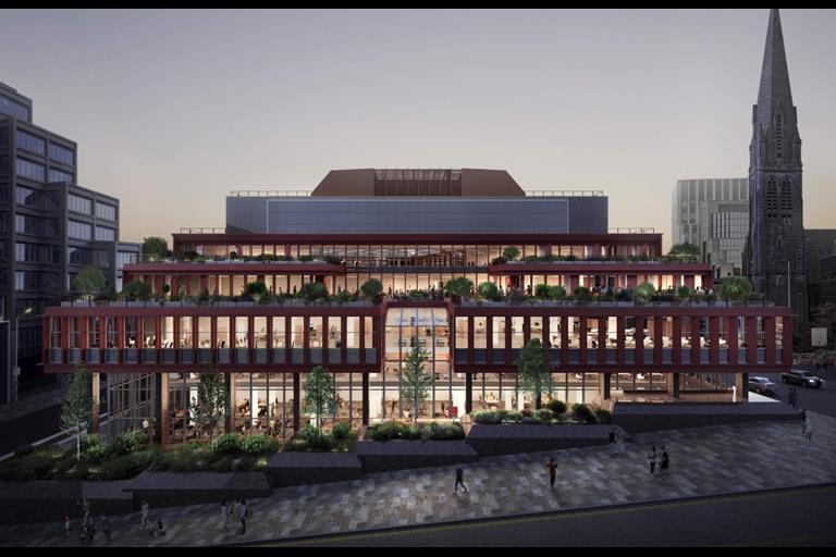 Plans unveiled for retrofit of brutalist Glasgow groundscraper | News ...